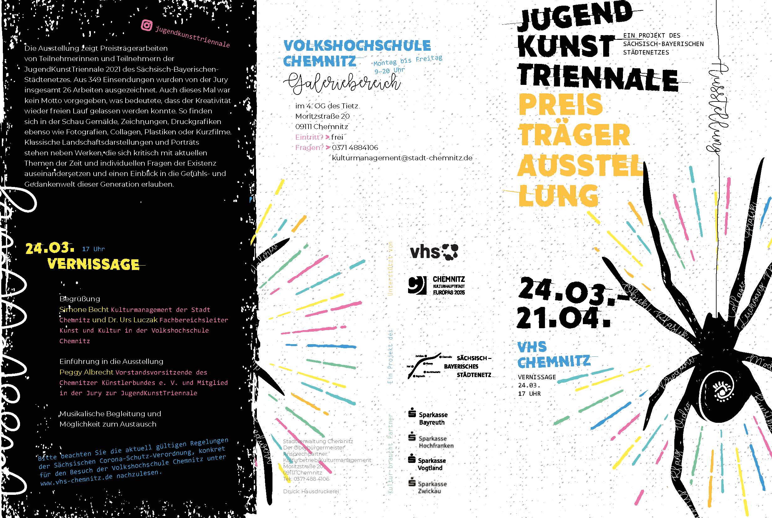 Prize-winning works from the JugendKunstTriennale on show: Chemnitz.de