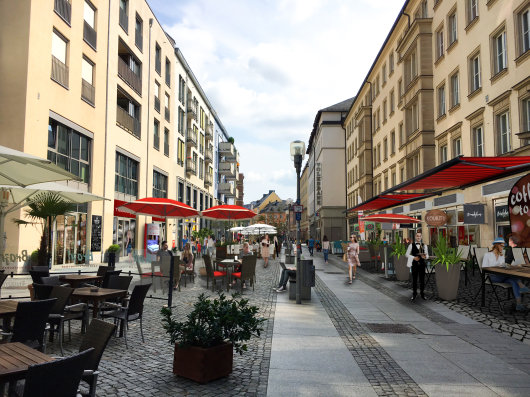 Plans for the redesign of Klosterstraße and Webergasse: Chemnitz.de